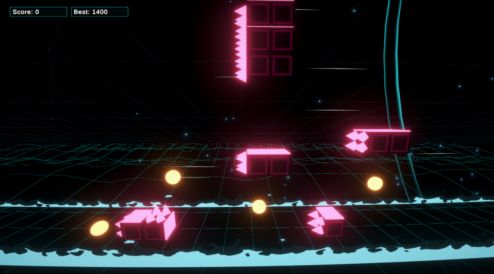 Cyber-Run: Descent by zwazo, Nathan Tazi