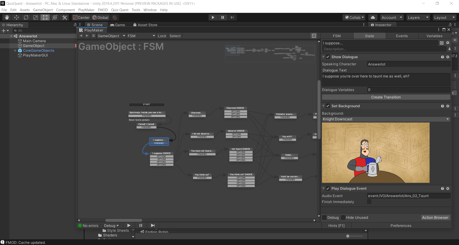 Quiz Quest devlog #4: Developing an MVP - itch.io