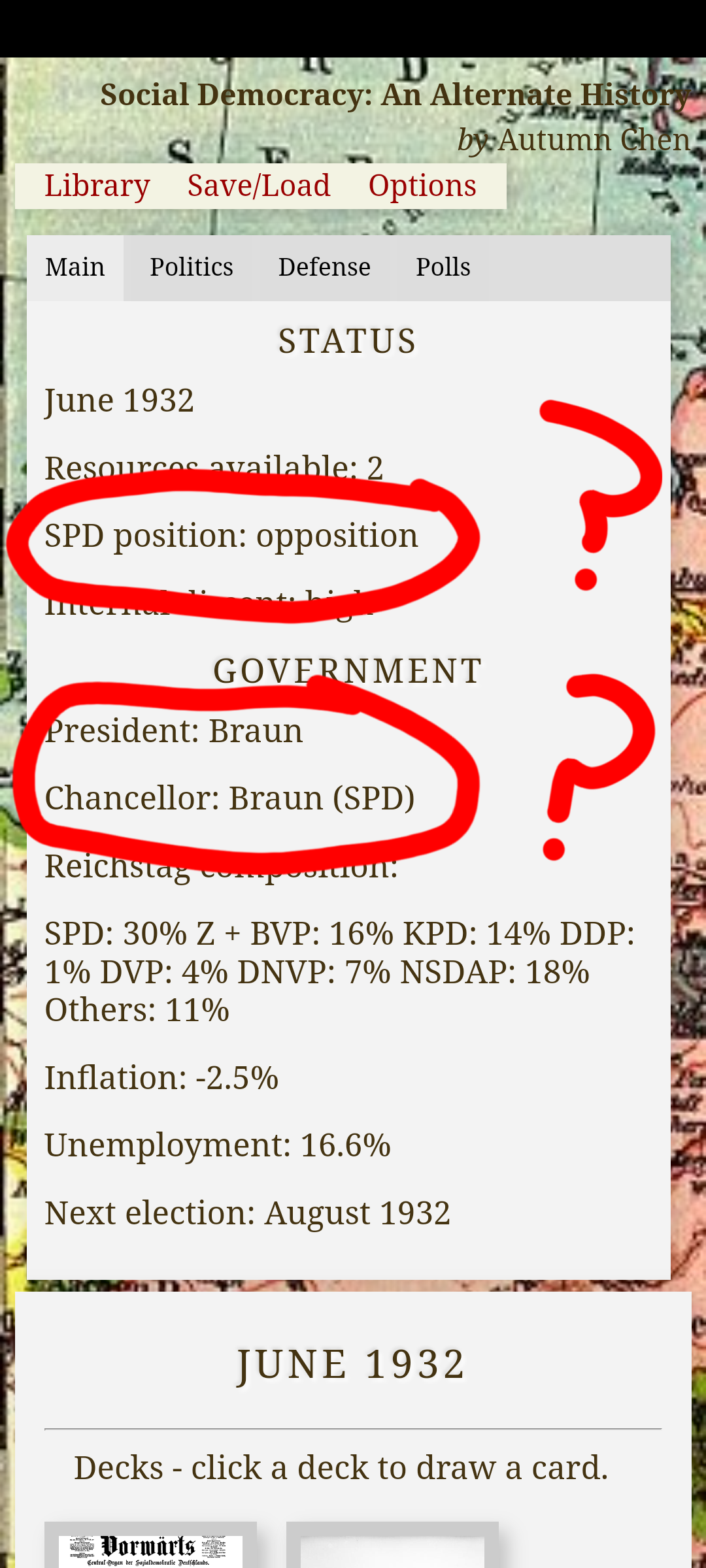 Social Democracy: An Alternate History by Autumn Chen