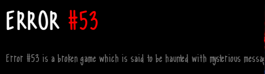 Error 53 by Stickman and Friends 2006