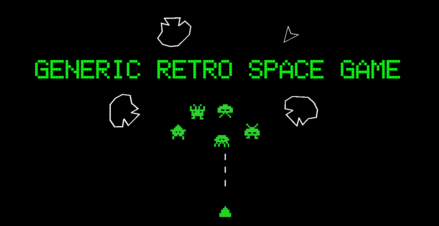 Generic Retro Space Game by mcgeek68