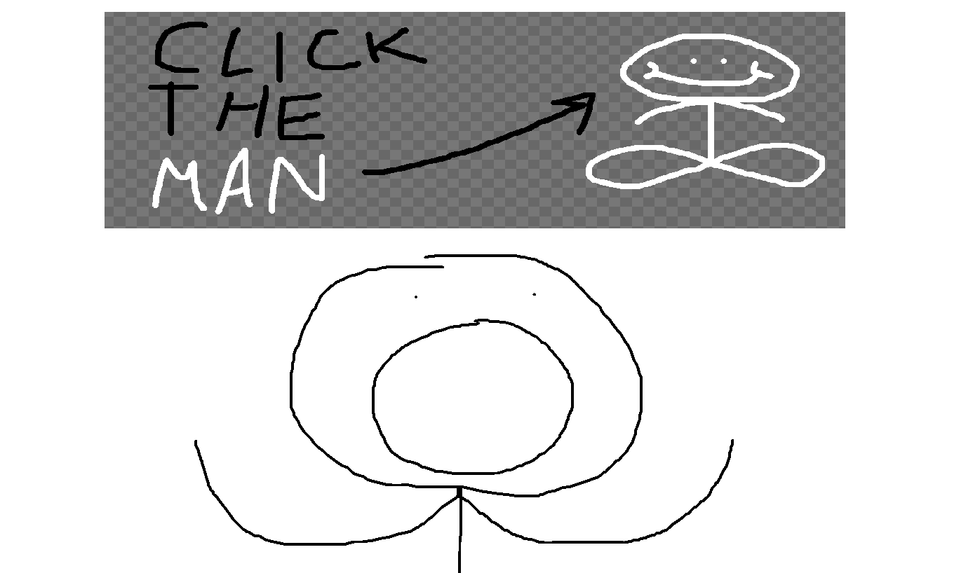 CLICK THE MAN by BlueToons