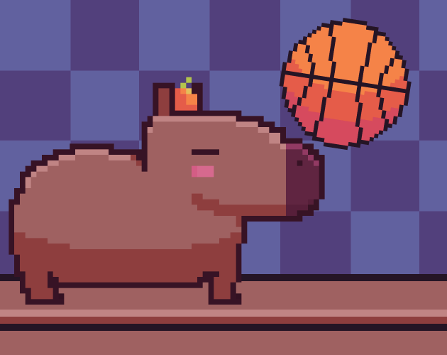Capybara Ball by Zayuh