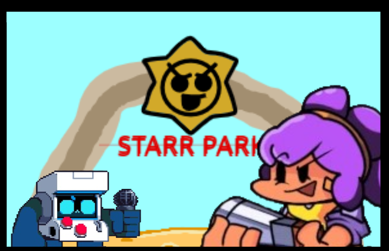 FNF - Starr Park #1 8-BIT VS SHELLY by Didiconsio