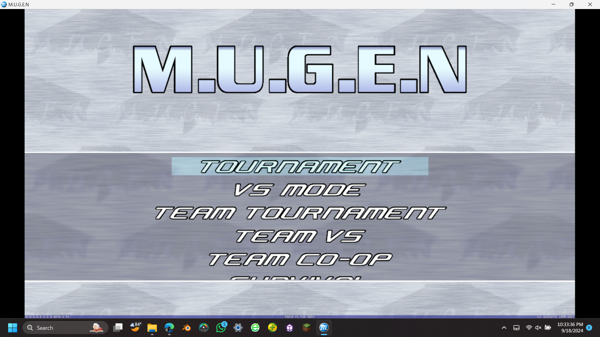 Demo of Super Street Fighter By COKS and MUGEN by C.O.K Studios & Itz Kiniru