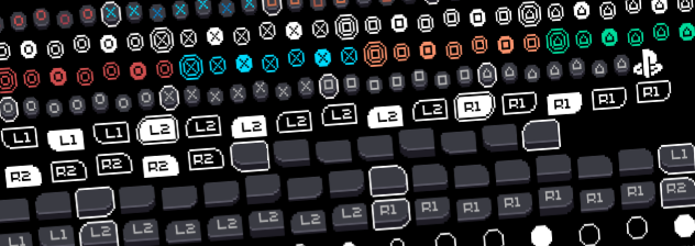 Pixel PS4 Controller Pack by Dead Revolver