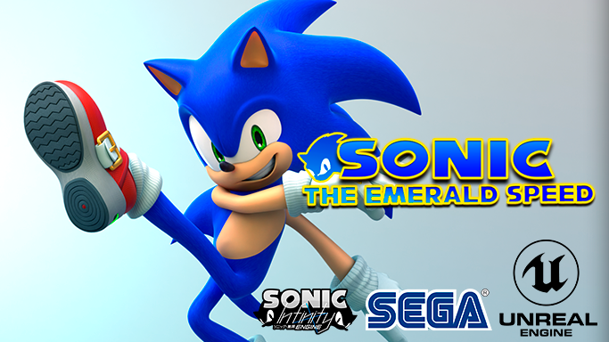Sonic the emerald speed v2.0 - Sonic the Emerald Speed by OldKiska