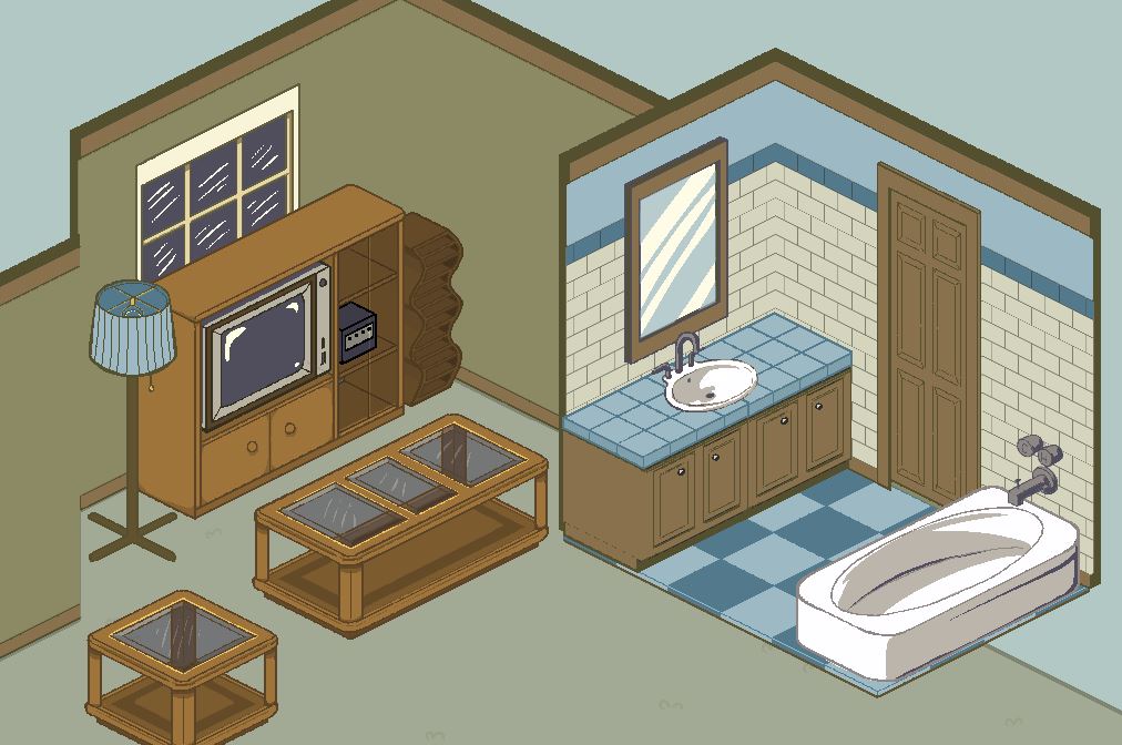House Isometric Tile Map - itch.io House Isometric Tile Map - itch.io