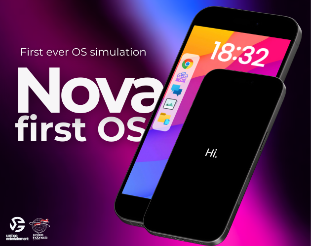 OS Simulation | NovaOS 1 by nichko