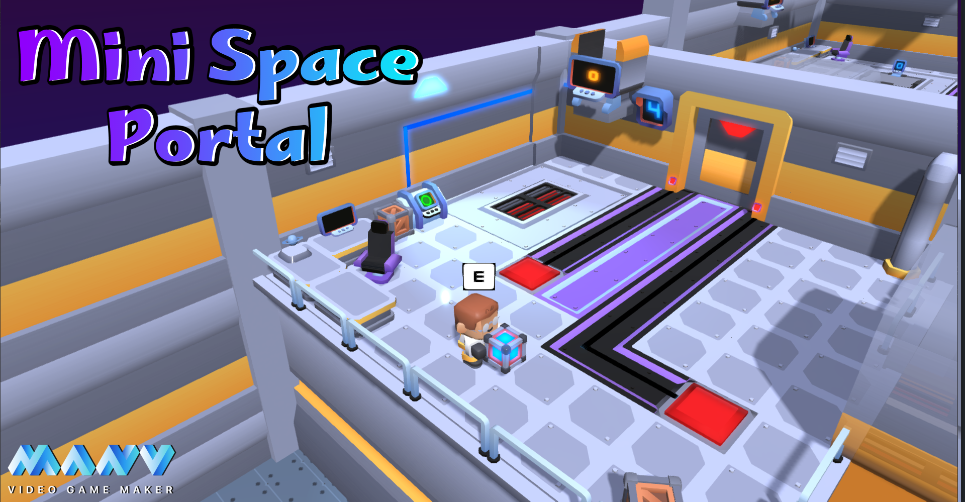 Mini Space Portal made with MANU! - itch.io