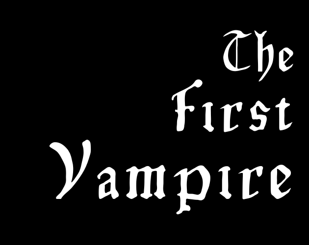 The First Vampire by Alex Vila Nova