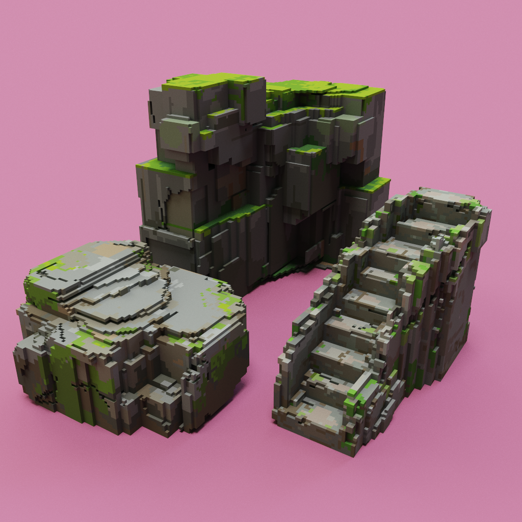 Rocky Voxel Pack by Jublian