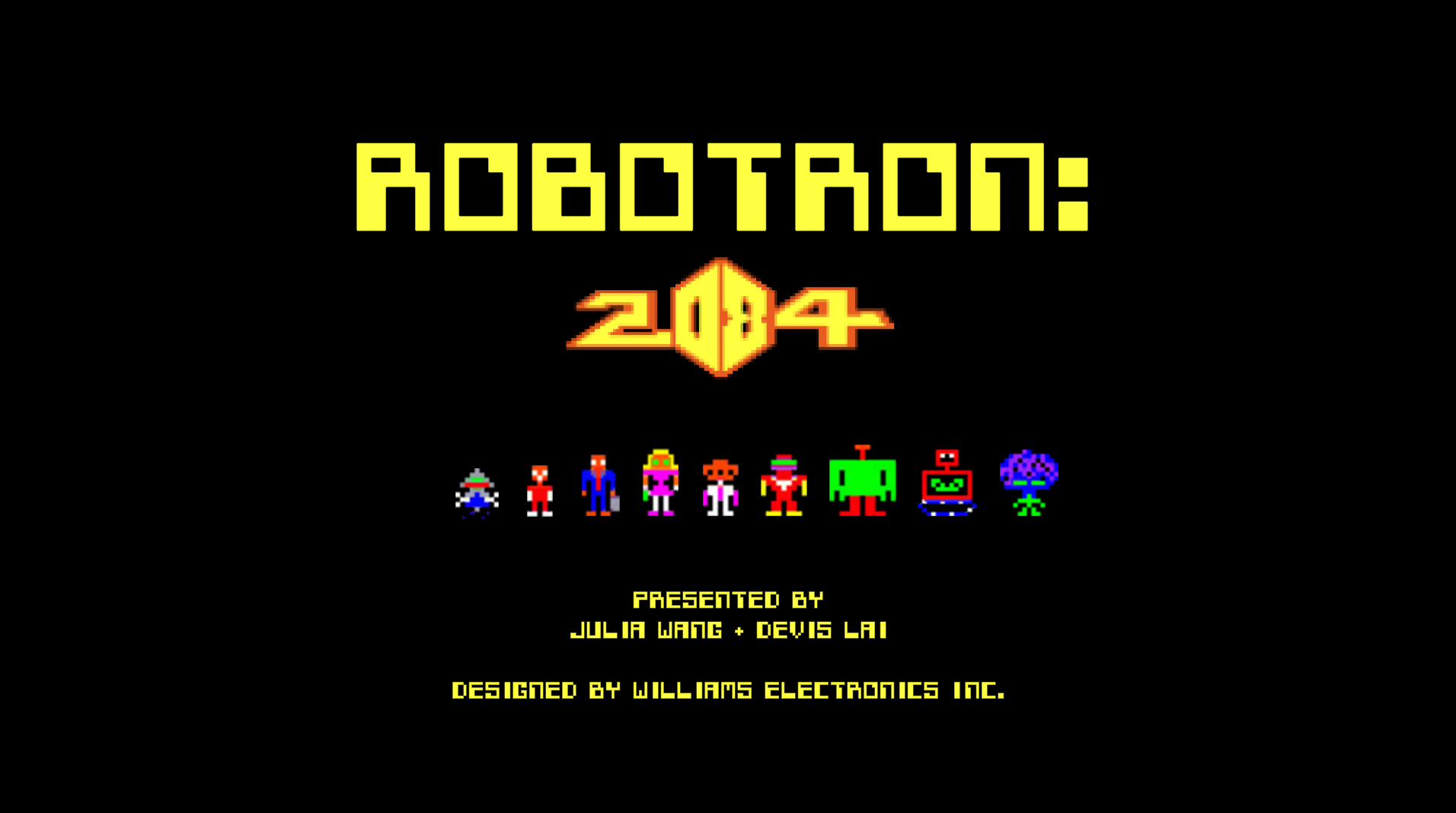 Robotron: 2084 by julwang, TENth_yelo