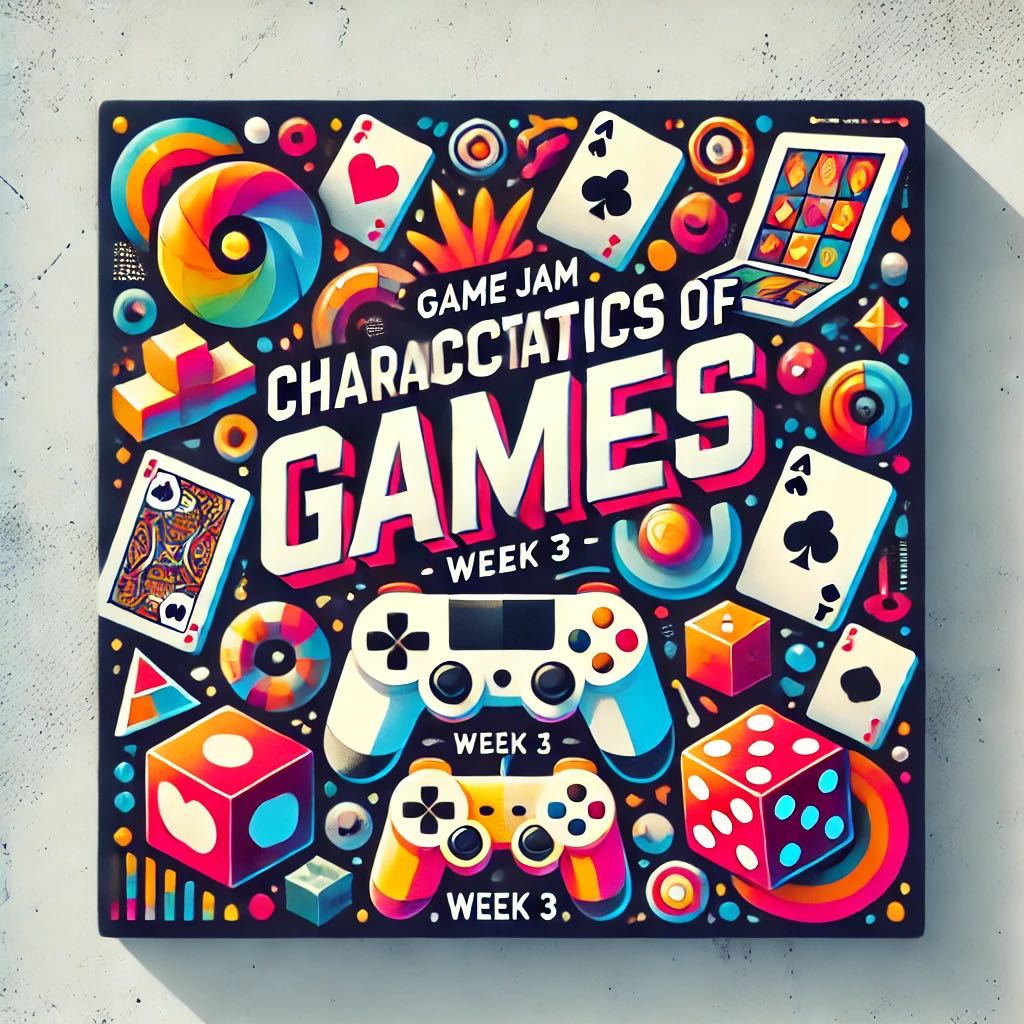 NYU Game Design 2024 - Week 3: Characteristics of Games - itch.io
