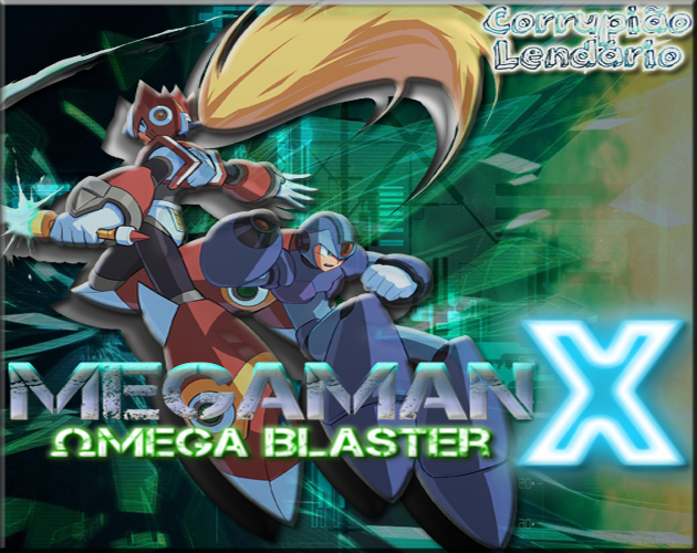 Megaman X Omega Blaster by 伝説Corrupião
