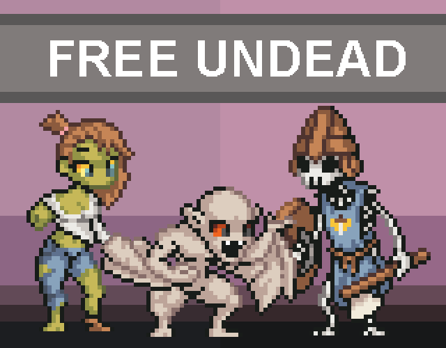 FREE Undead Monsters by SolaarNoble