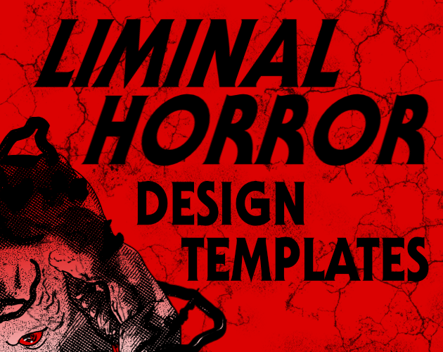 Liminal Horror Design Templates by Unenthuser