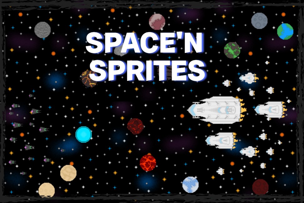 Space sprites by TwoJYou