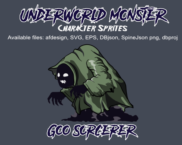 the underworld monster series - The Underworld monster, Goo Sorcerer ...