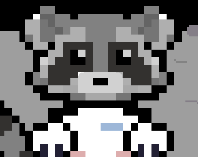 Moon Raccoon by yang10762