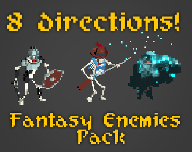 Fantasy Enemies Pack by SasVel