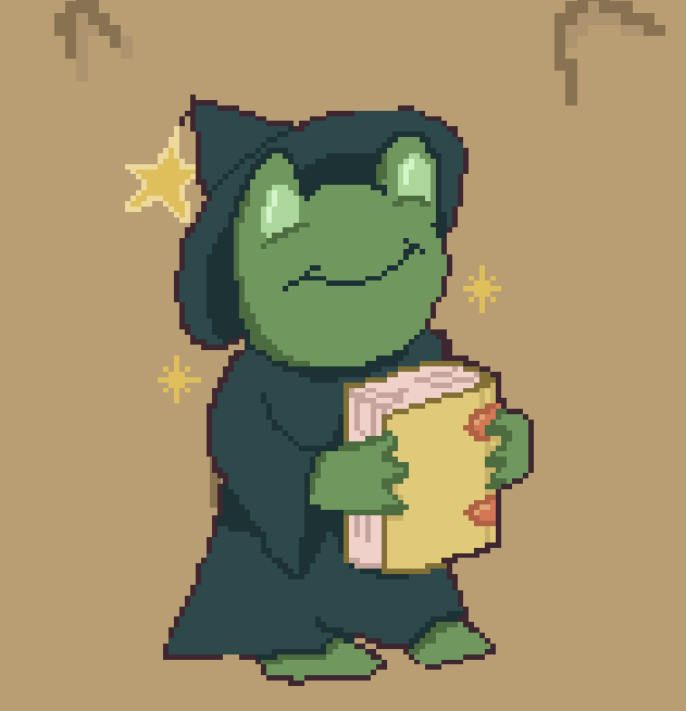 Mysterious Library by Merigle