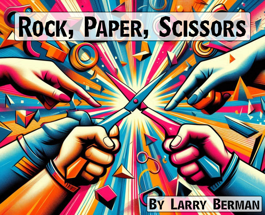 Rock, Paper, Scissors by Larrybtoys