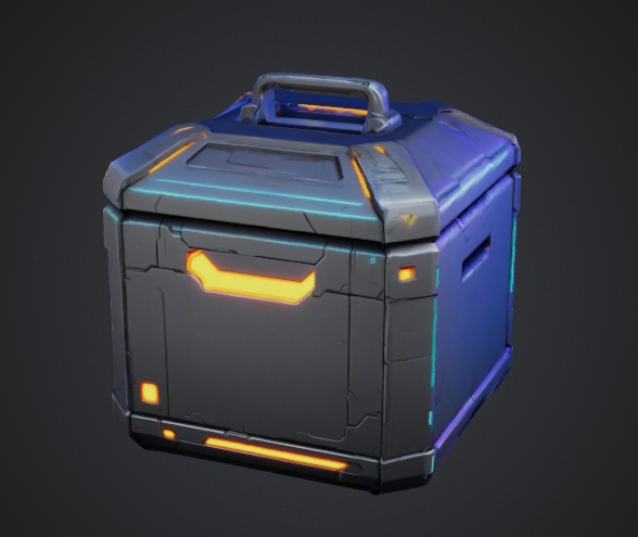 3D Loot Box by GameAssetsPro