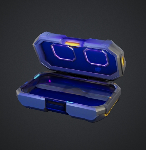 3D model open loot box by GameAssetsPro