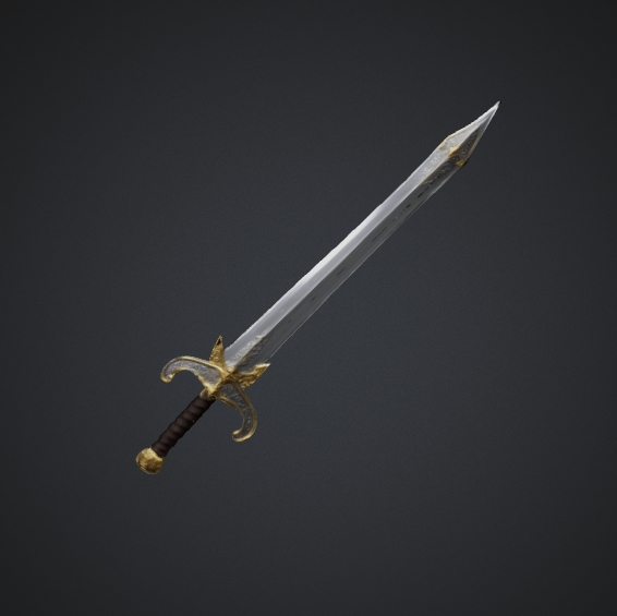 3D sword by GameAssetsPro