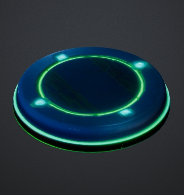 3D Jump Pad by GameAssetsPro