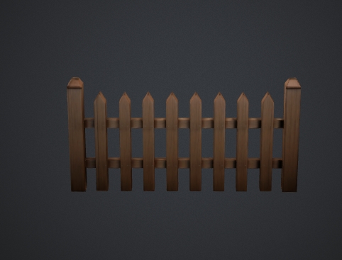 3D fence by GameAssetsPro