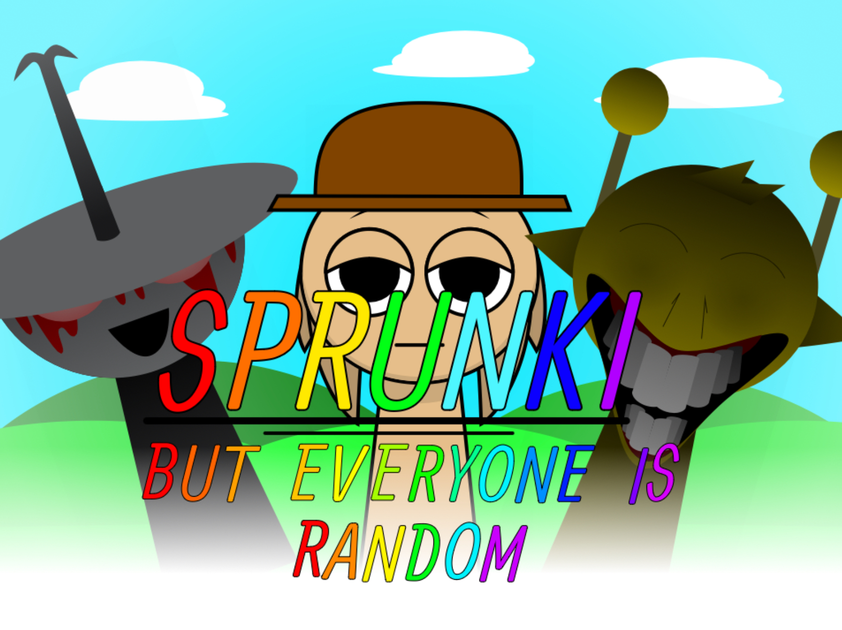 Randomized sprunki by Catgamerstudios