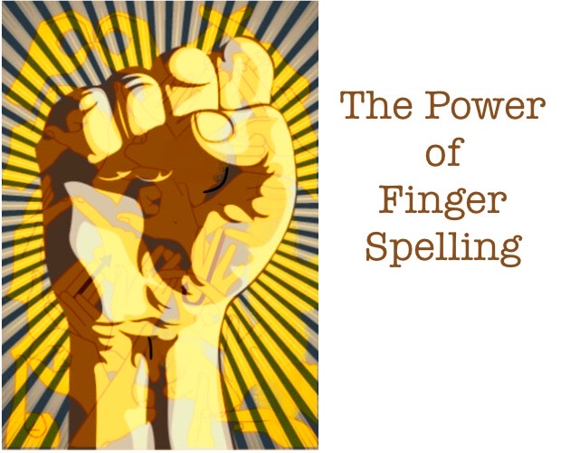 The Power of Finger Spelling by The Deaf Sketcher