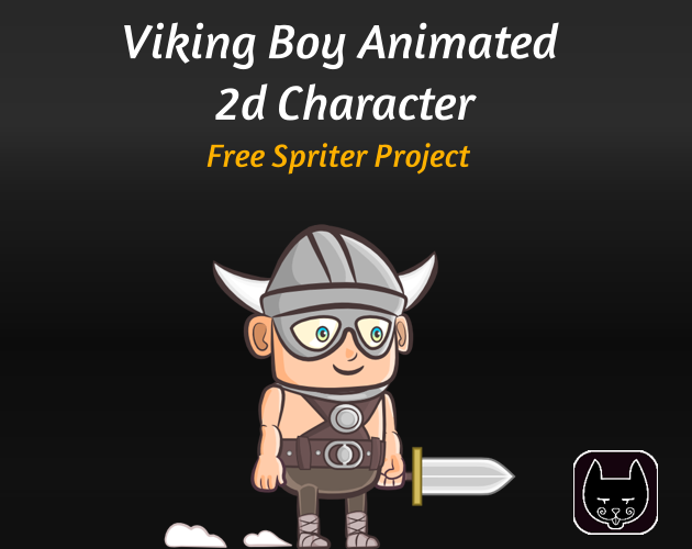Viking Boy - Animated Spriter Character by ManNeko