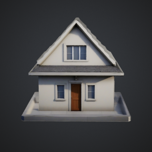 Low Poly House by GameAssetsPro