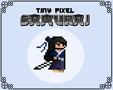 Tiny Pixel Japan Samurai Character Pack by LyniaDesign