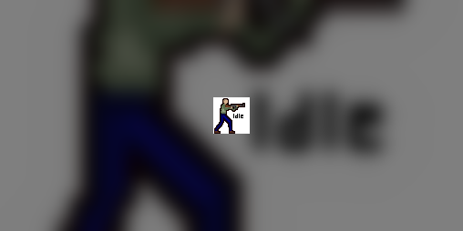 2D Pixel Art Soldier Sprite by gherzog