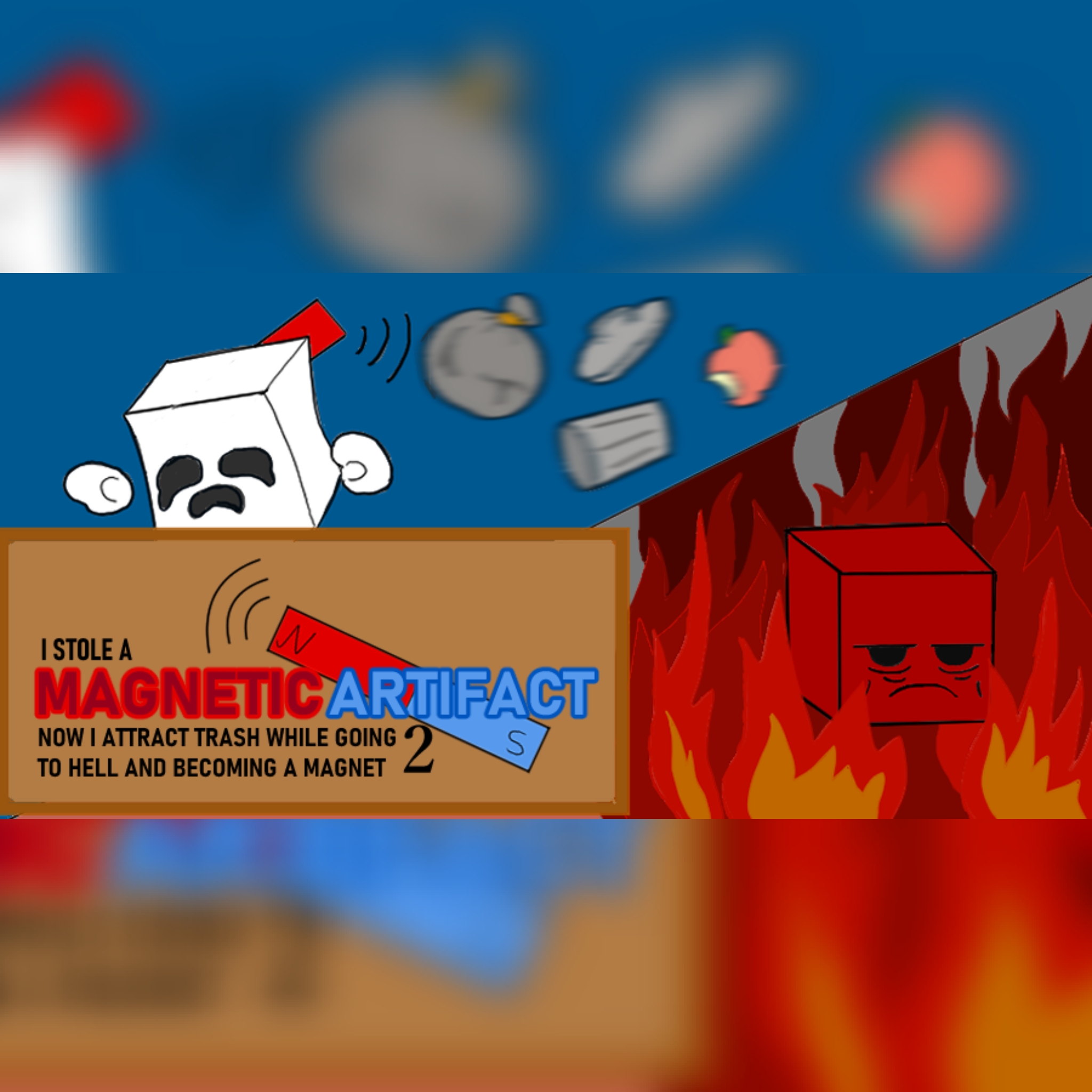 AMONGU-ASU: I STOLE A MAGNETIC ARTIFACT, NOW I'M GOING TO HELL AS A ...