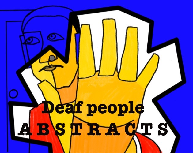 Deaf Art : Deaf life is cool. A B S T R A C T S by The Deaf Sketcher