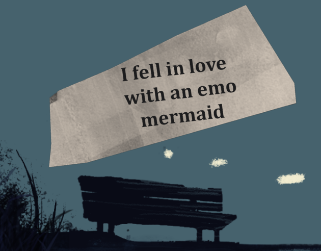 I fell in love with an emo mermaid by yura grustny