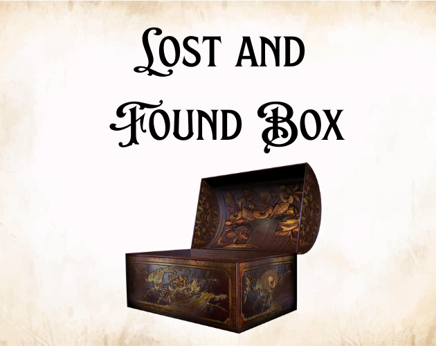 Lost and Found Box by Big Puffin Games