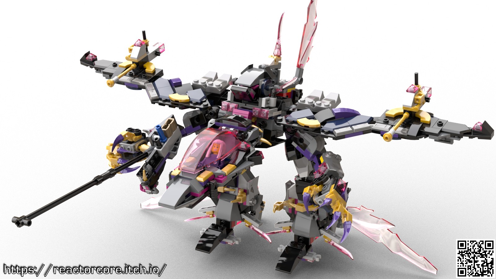 71772 Transforming Veritech Dark Crystal Valkyrie by Reactorcore