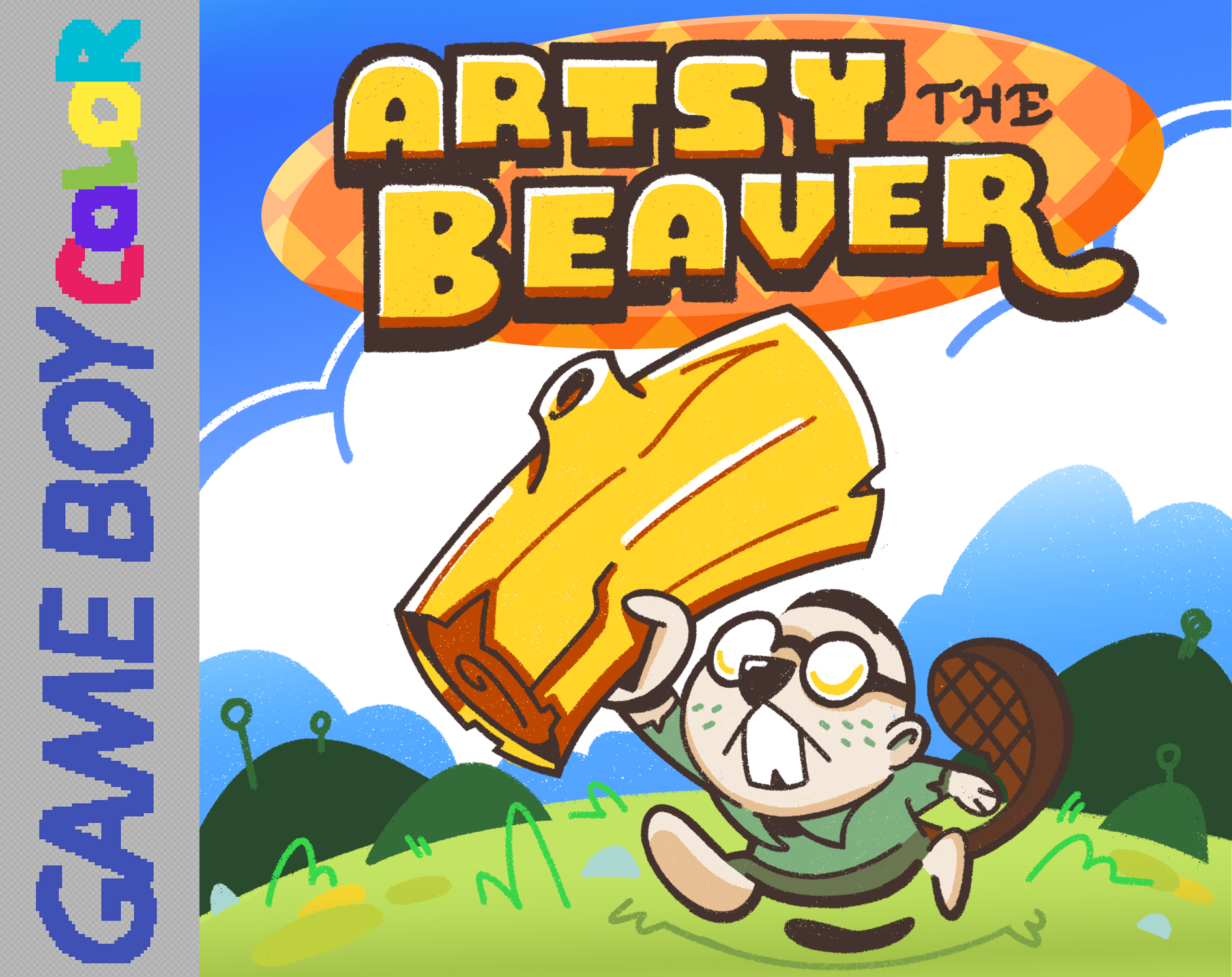 Artsy the Beaver by agooseteen