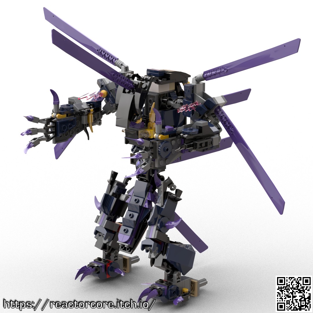 71742 Overlord Terror Shredder Mecha by Reactorcore
