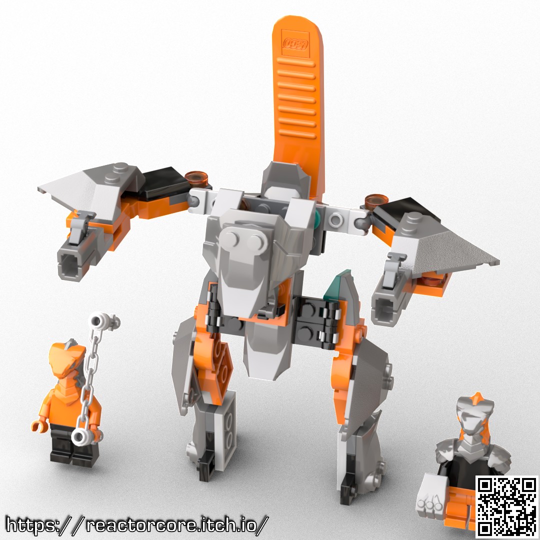71765 (Sidebuild) Snake APU Walker Mech by Reactorcore