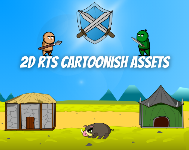 FREE 2D Cartoonish RTS Assets by AmineACG