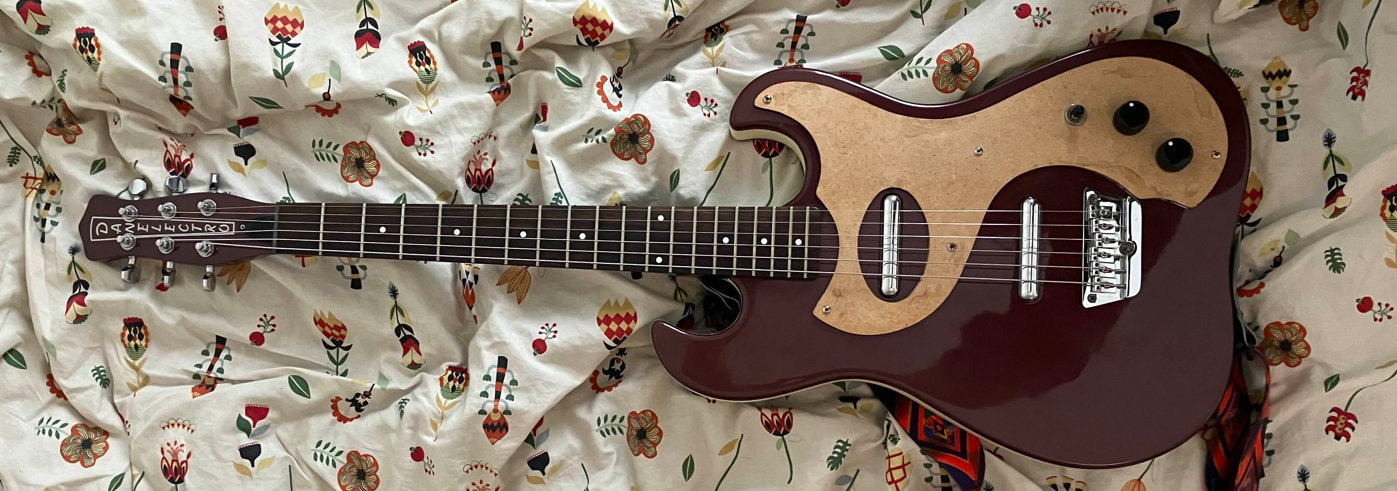 Danelectro 63 and Silvertone 1457 pickguard by Popiz