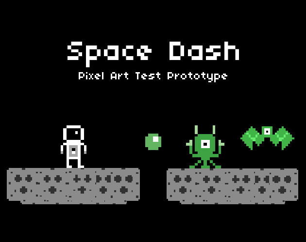Space Dash (Platformer) by Bluejay3701