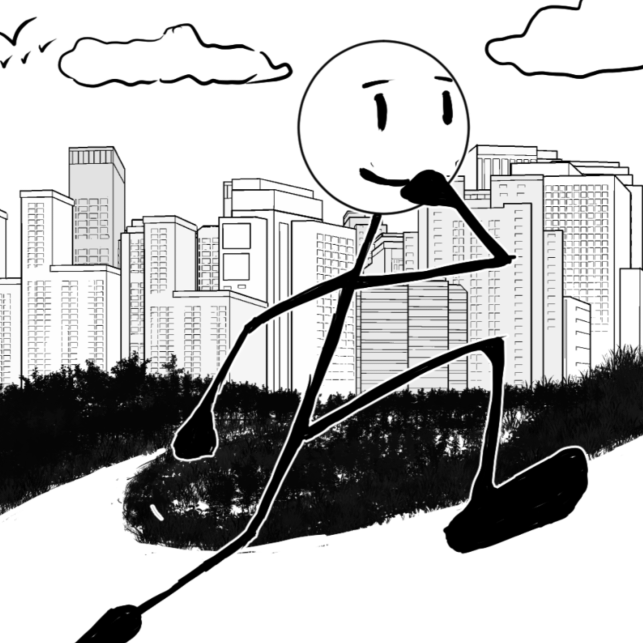 Stickman Fantasum Run by FIRESTROM_GT